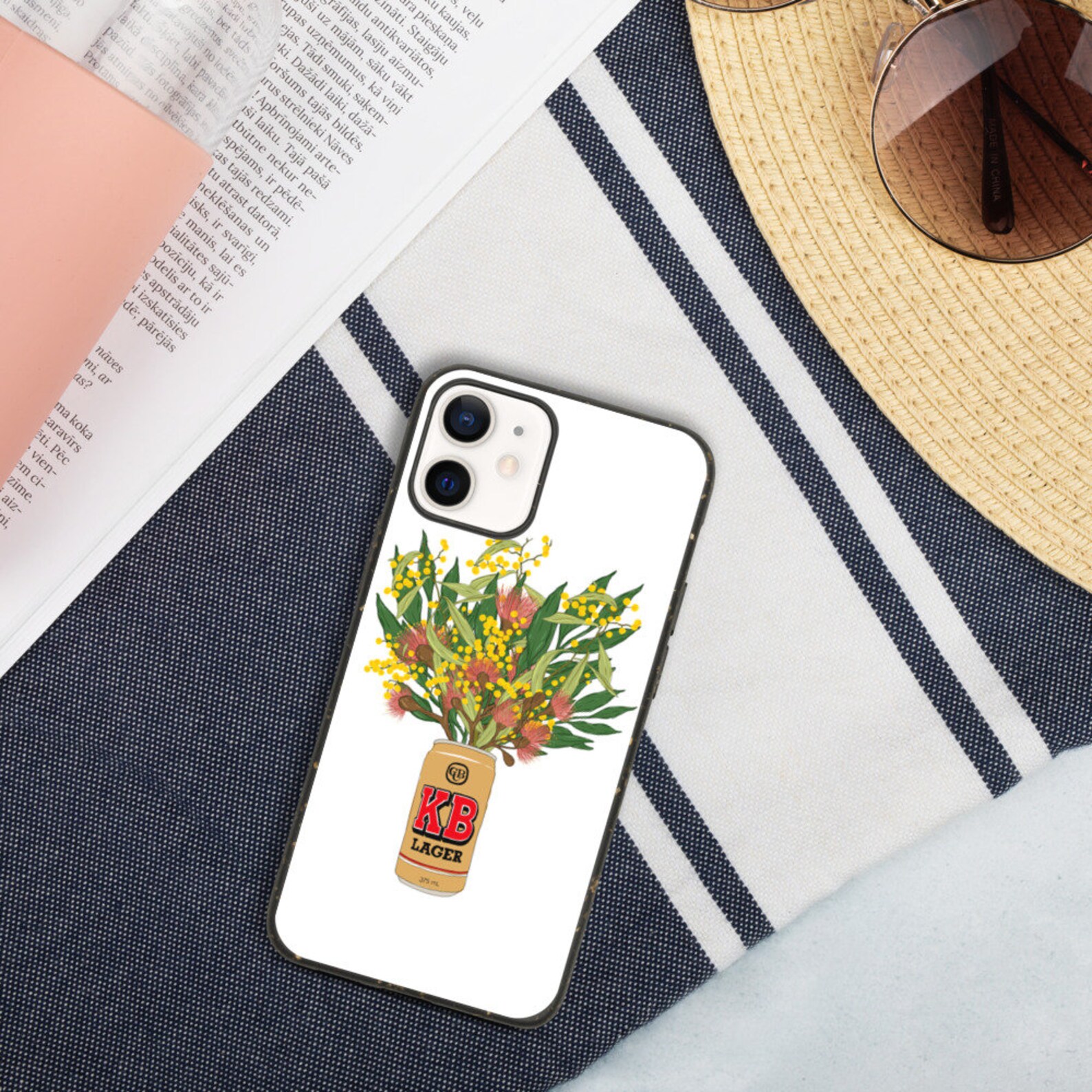 Australian Native Flowers in KB Lager Beer Can Vase - Etsy