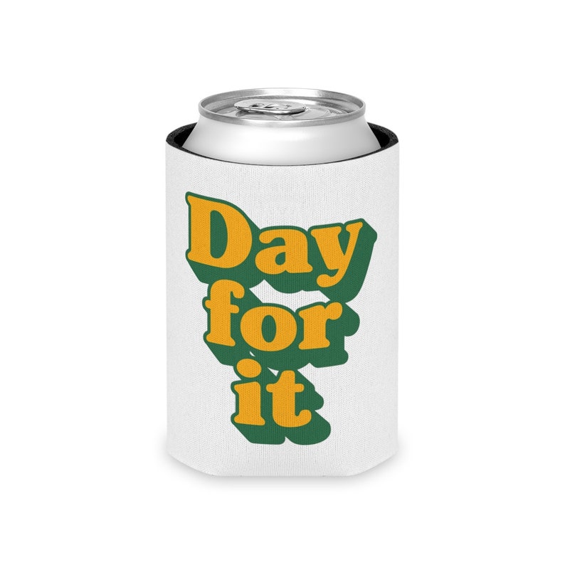 Day for It Aussie Slang Stubby Holder | Funny Australian Stubbie Cooler ...