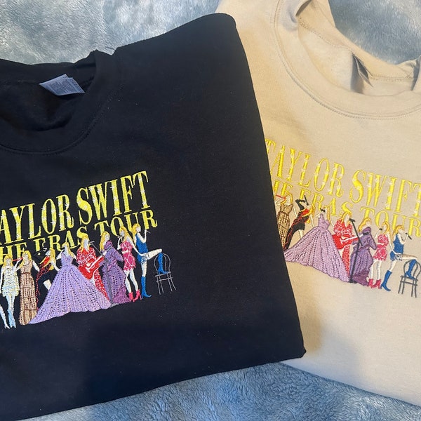 Taylor Swiftie Merch Sweatshirt Embroidered - Etsy