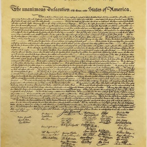 Freedom Documents Poster Set: US Constitution, Declaration, Bill of ...