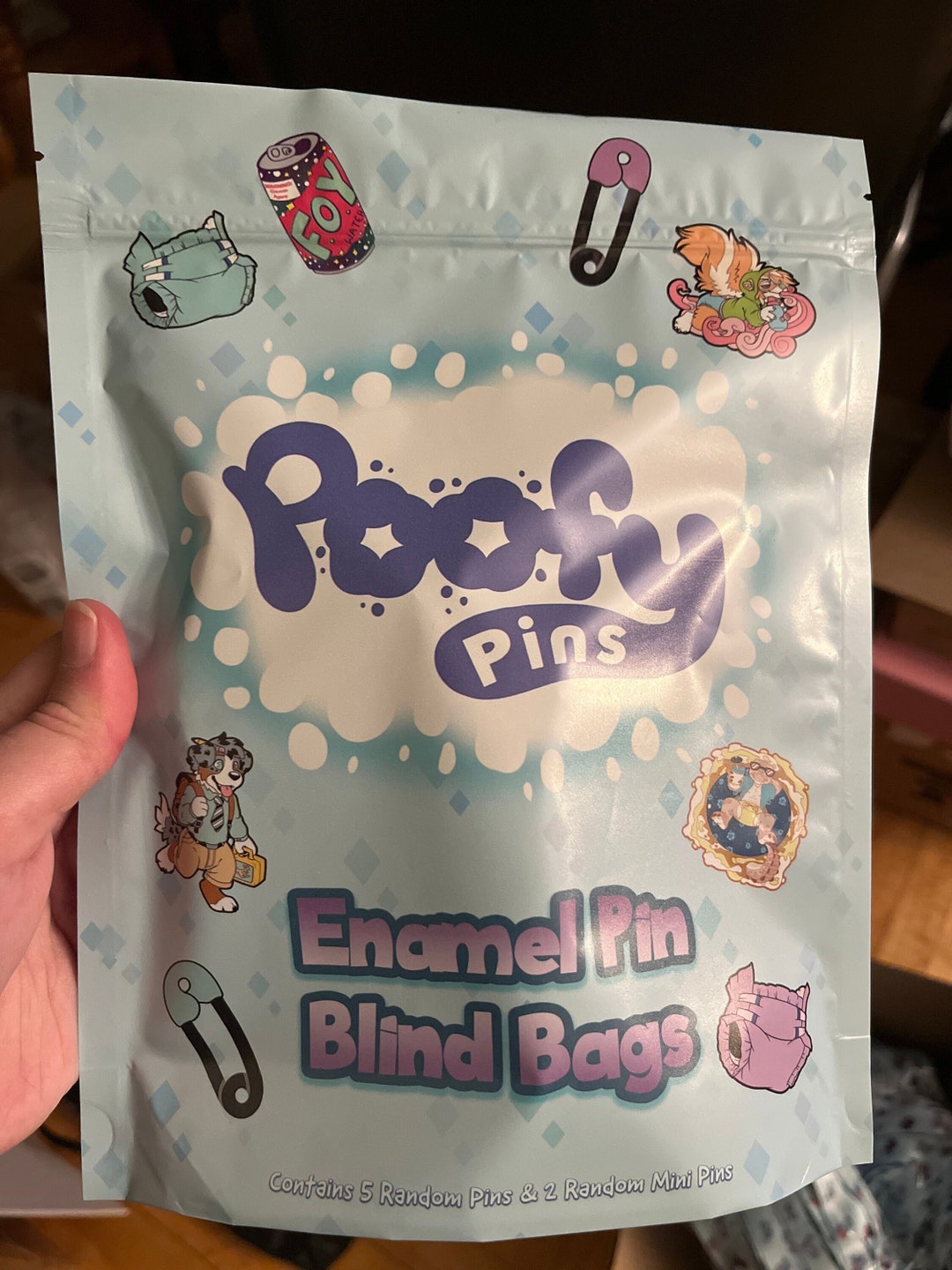 Enamel Pin Blind Bag ABDL Agere Babyfur Kidfur - Etsy Australia