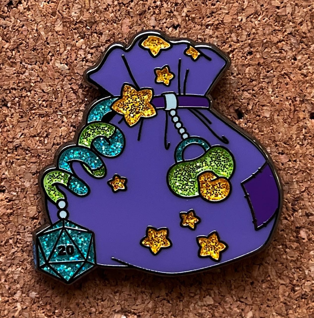 Bag of Crinkling #047 Poofy Pins ABDL Agere Babyfur Bag of Holding D&D ...