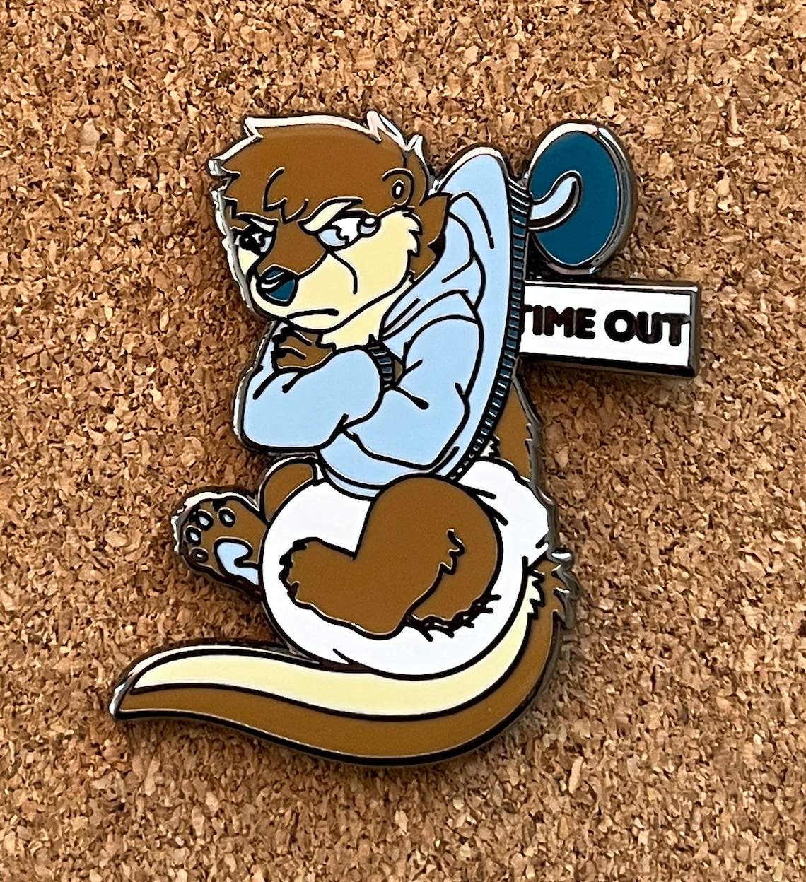 Time Out 052 Poofy Pins ABDL Babyfur Otter Furry Fursona - Etsy