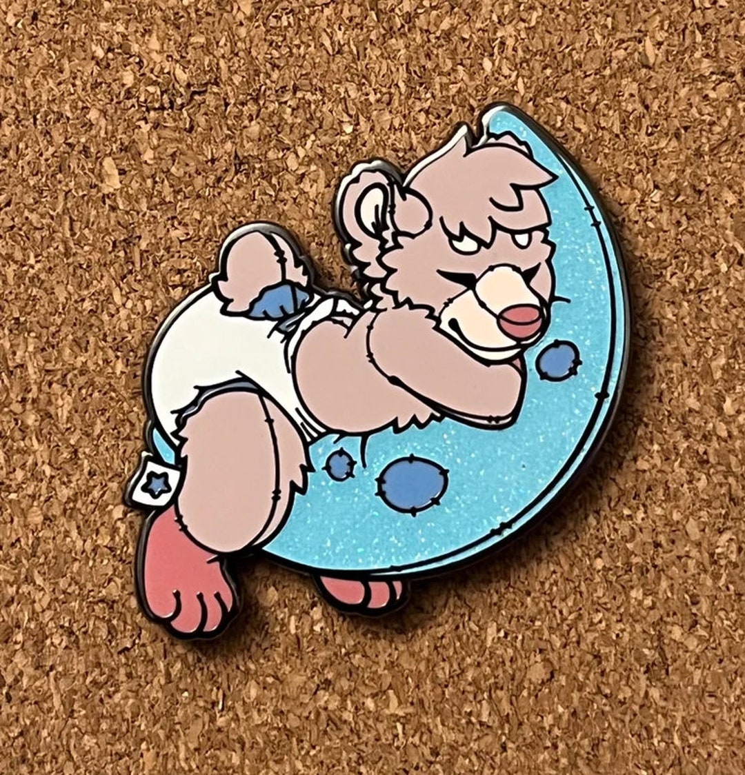 Slumbear 039 Poofy Pins Bear ABDL Babyfur Furry Fursona - Etsy