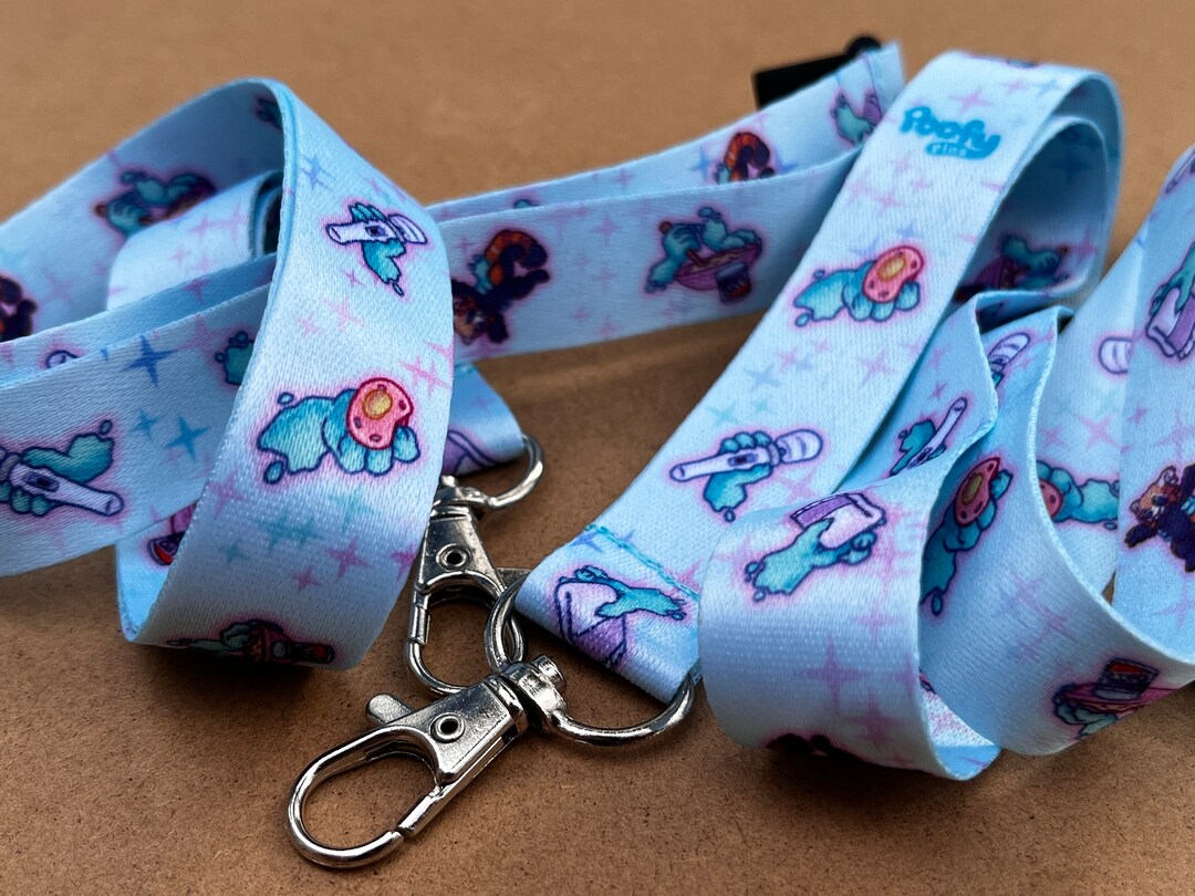 ABDL Pin Lanyard | Ghost Hands | Agere Kink Babyfur - Etsy