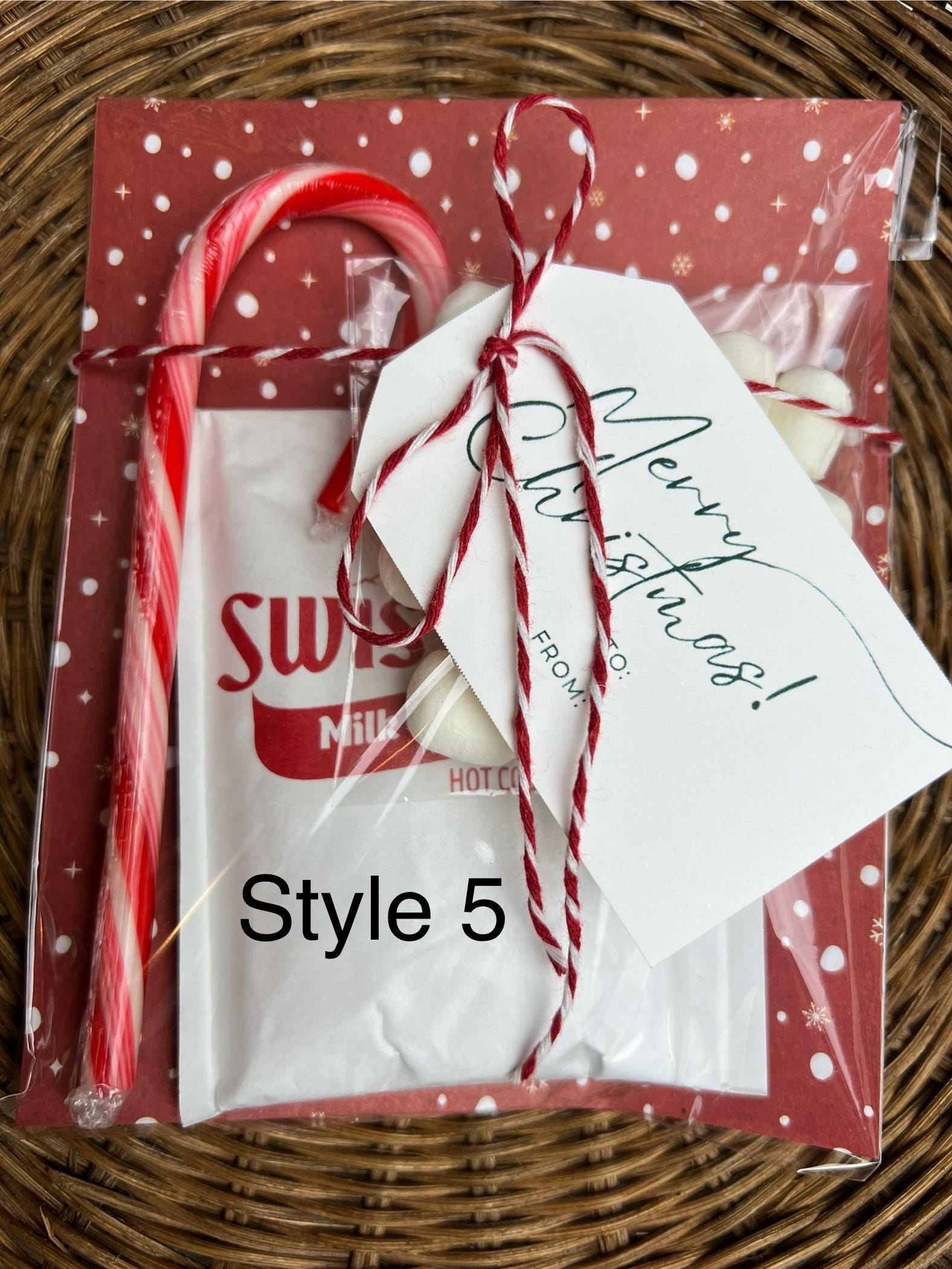 Holiday Winter Hot Chocolate Kit, Hot Cocoa Gift Pack Kit, Holiday ...