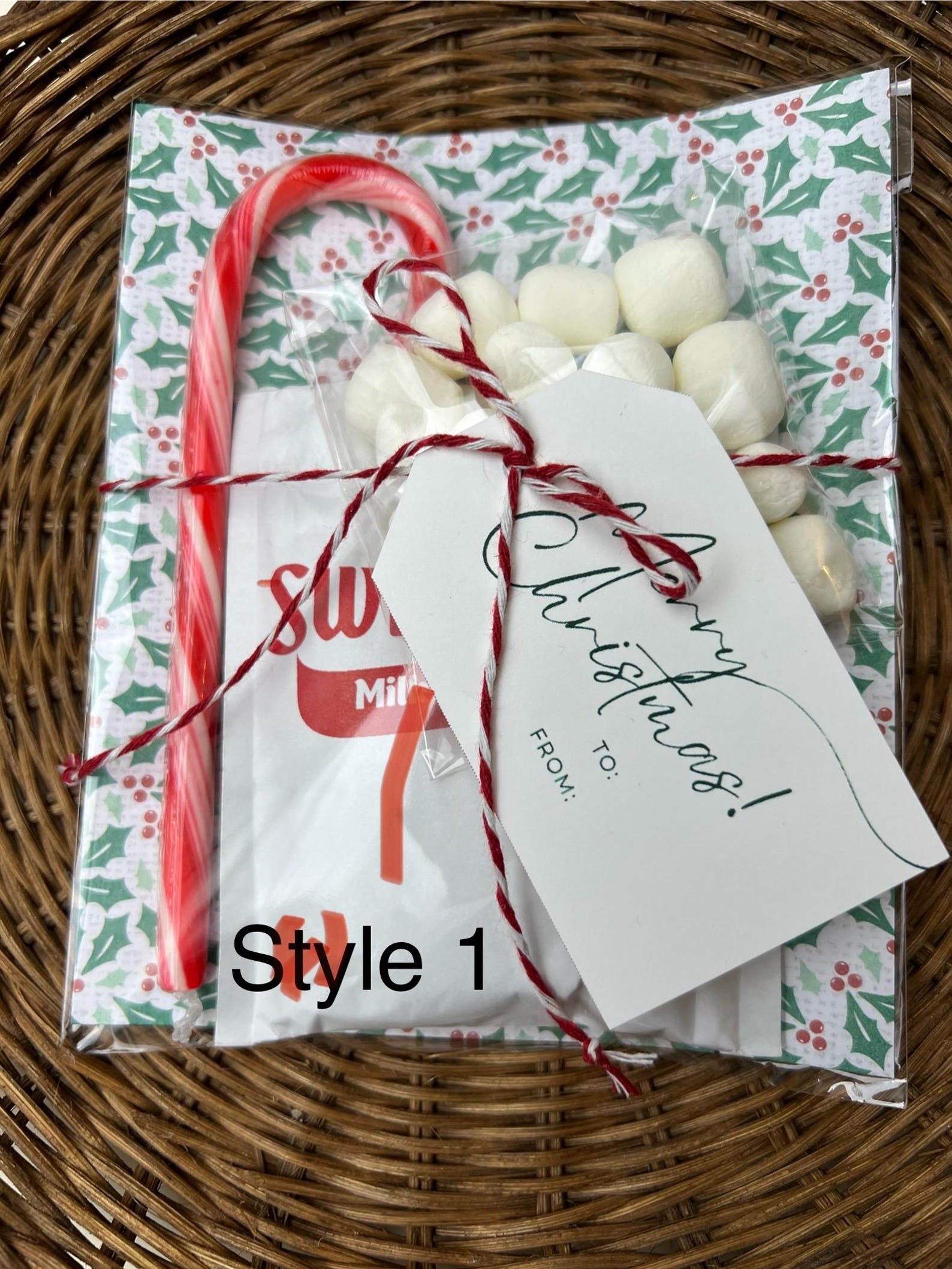 Holiday Winter Hot Chocolate Kit, Hot Cocoa Gift Pack Kit, Holiday ...