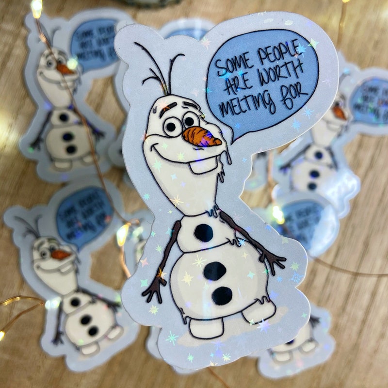 Frozen Stickers - Etsy