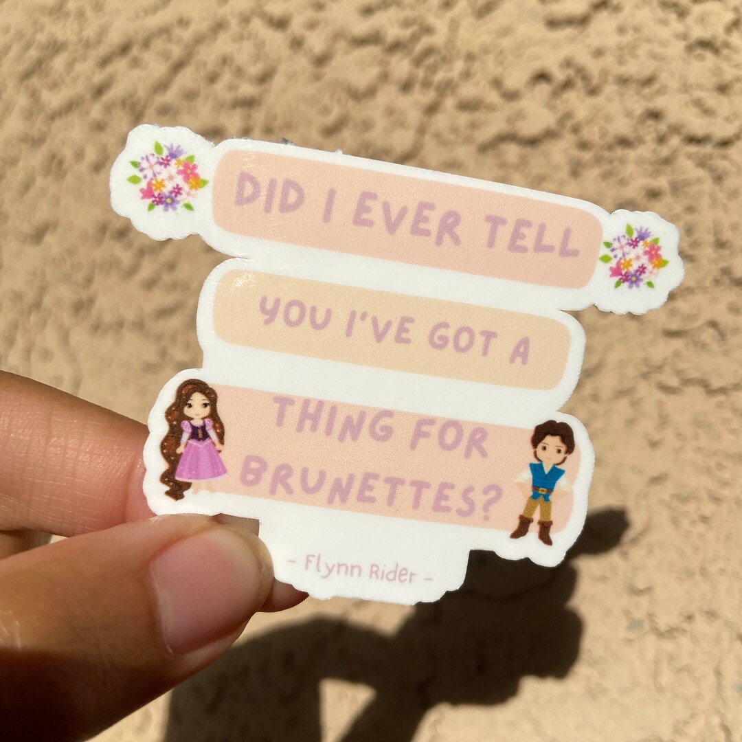 The Ryder Sticker | Tangled Sticker, Disney Sticker, Waterproof - Etsy