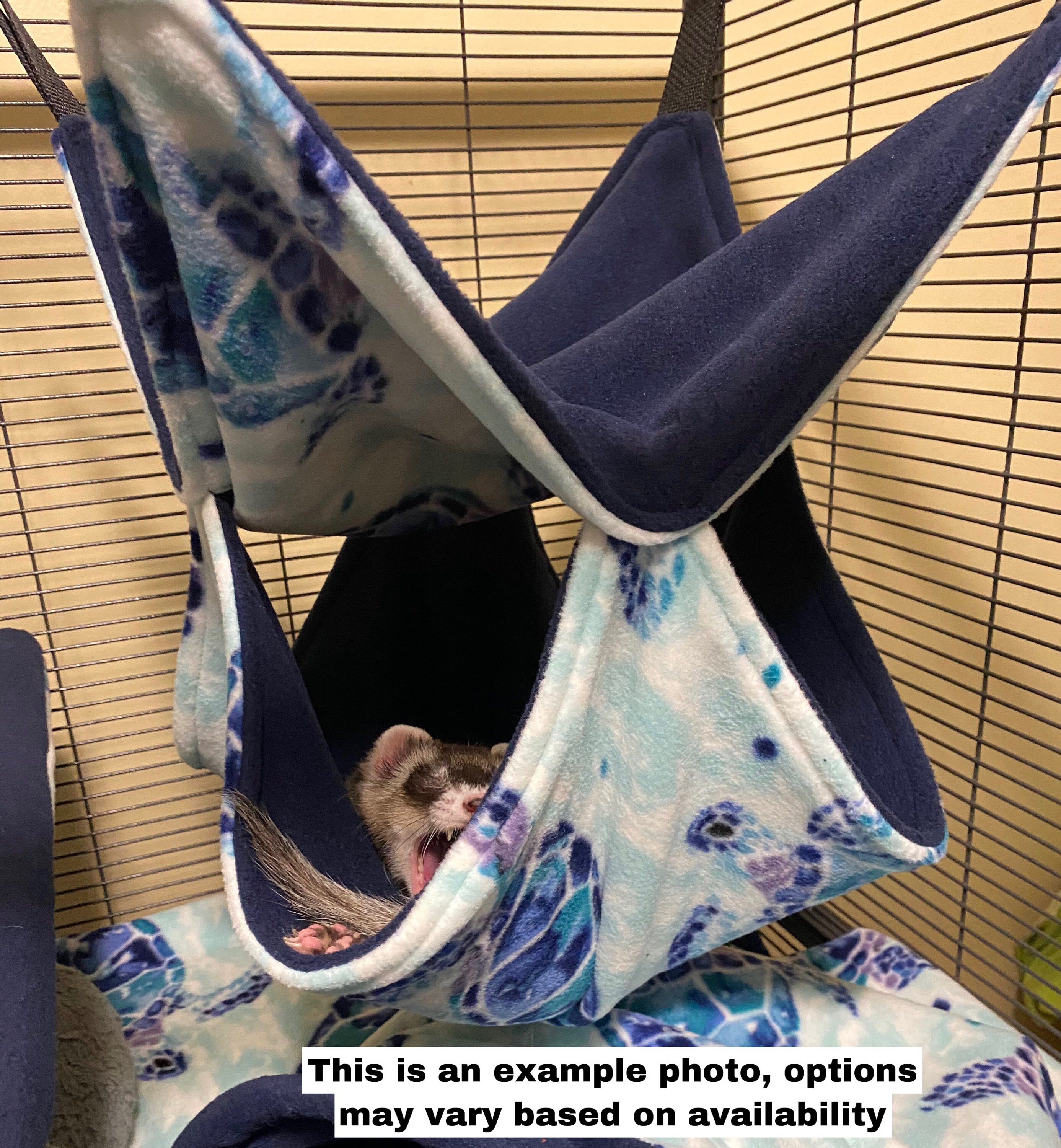 Fleece Honeycomb Hammocks for Ferrets Rats Chinchillas and - Etsy