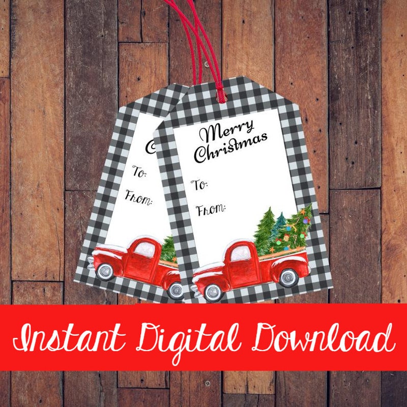 Buffalo Check Truck - Etsy