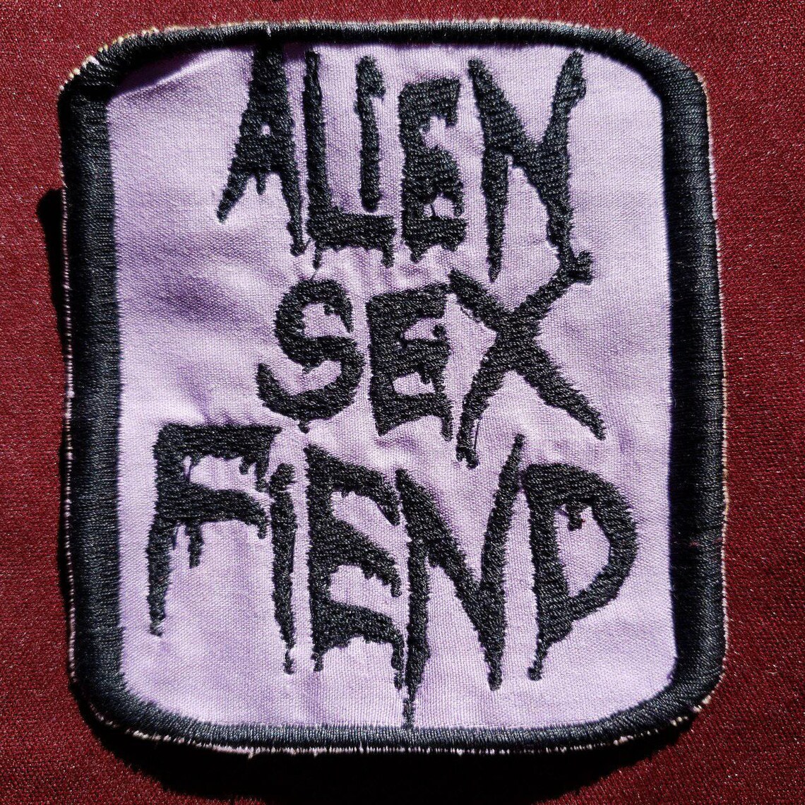 Alien Sex Fiend Patch Etsy