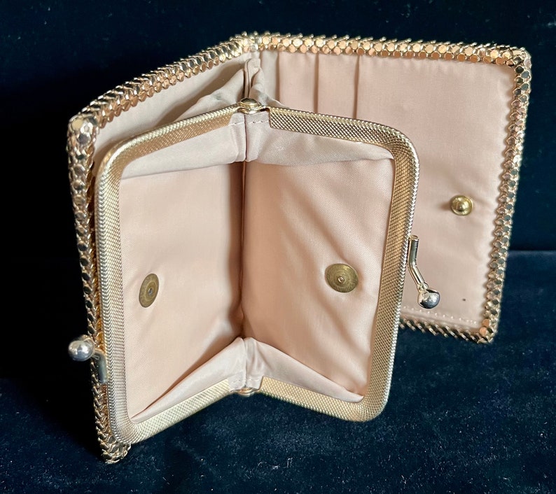 Vintage "echt 2 PRYM " 1940s/50s Gold Metal Mesh Evening Purse - Etsy