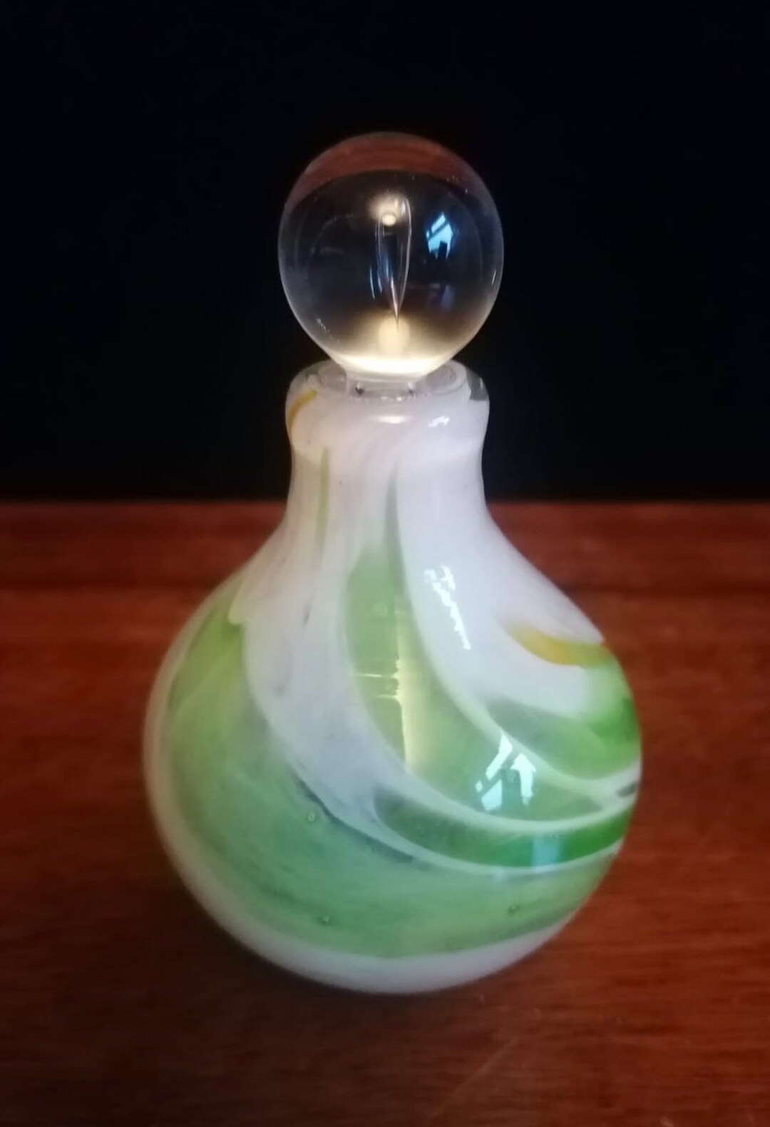 Vintage Mtarfa Glass Perfume Bottle - Etsy