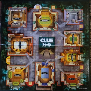 Modern Standard CLUE Game Boards, (post-2000), Replacement or Crafts - Etsy