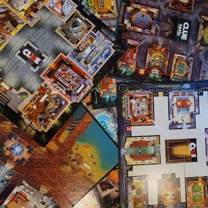 Modern Standard CLUE Game Boards, (post-2000), Replacement or Crafts - Etsy