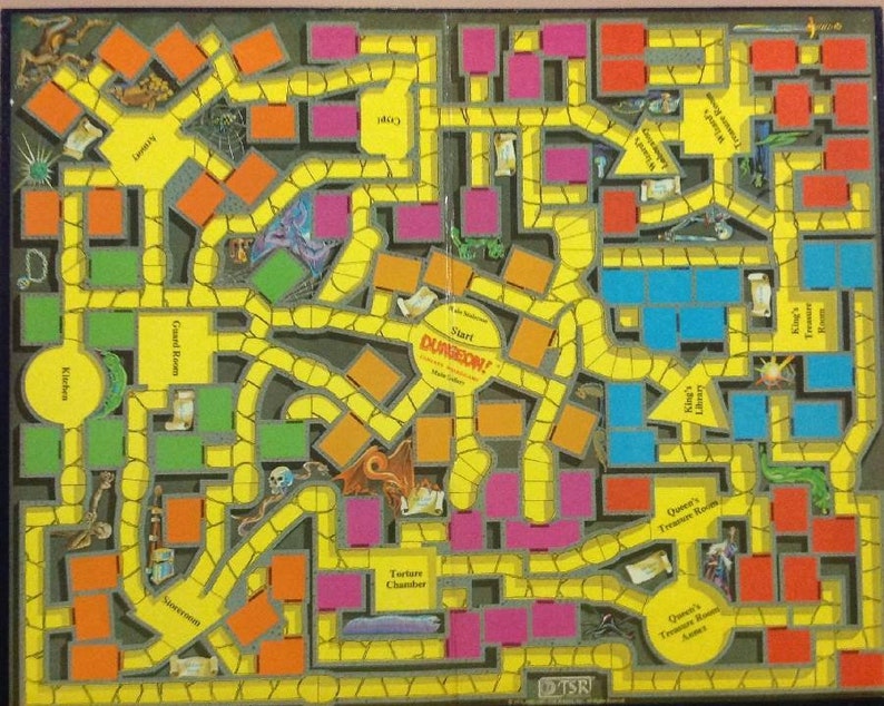 Vintage 1980's game boards replacement or for crafts | Etsy