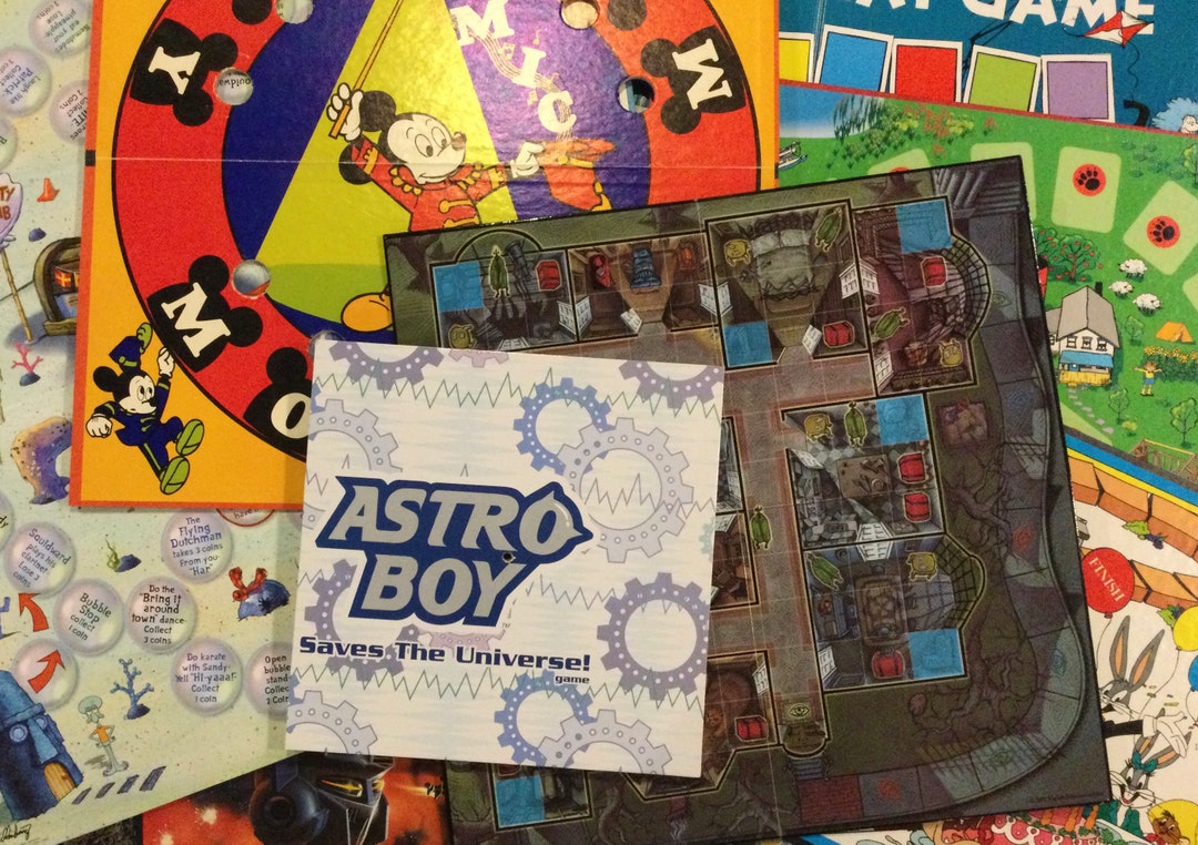 Cartoon/comic/book Game Boards, Replacement or for Crafts, Various ...