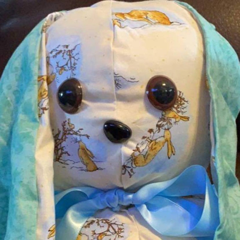 Patchwork Bunny - Etsy