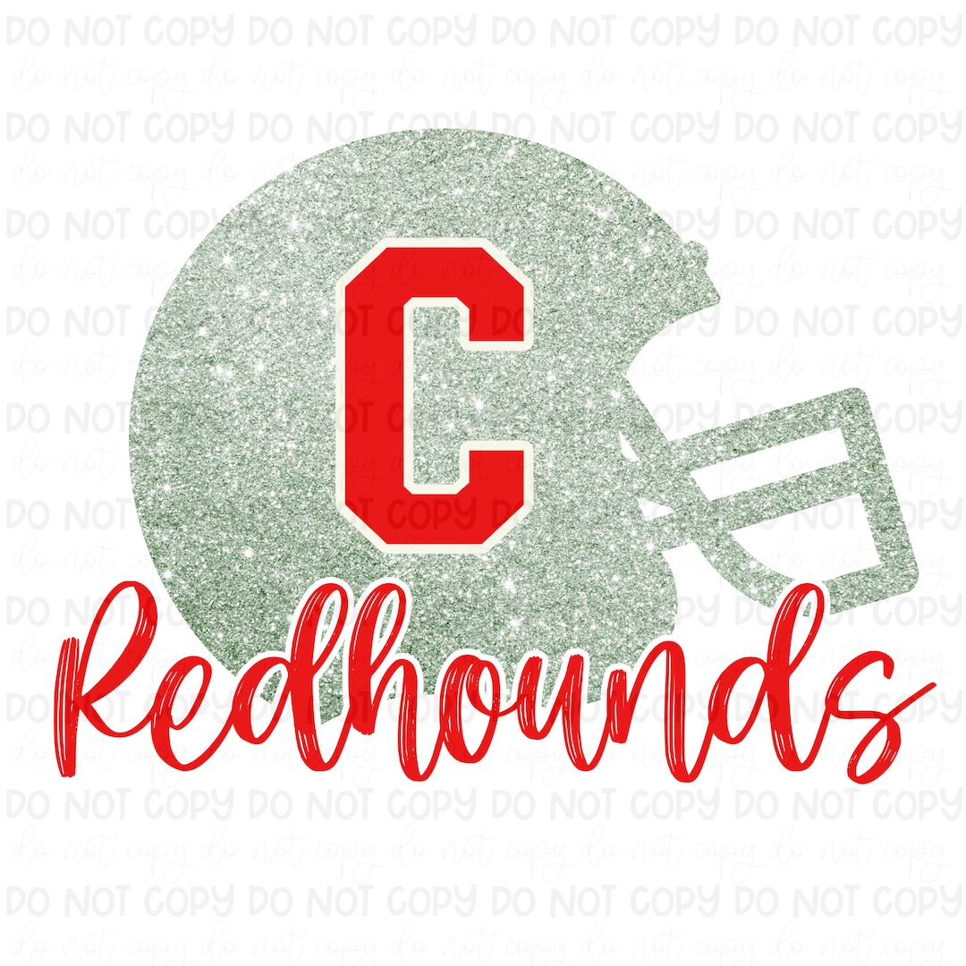 Redhounds Football Png Corbin Redhounds Football Corbin - Etsy