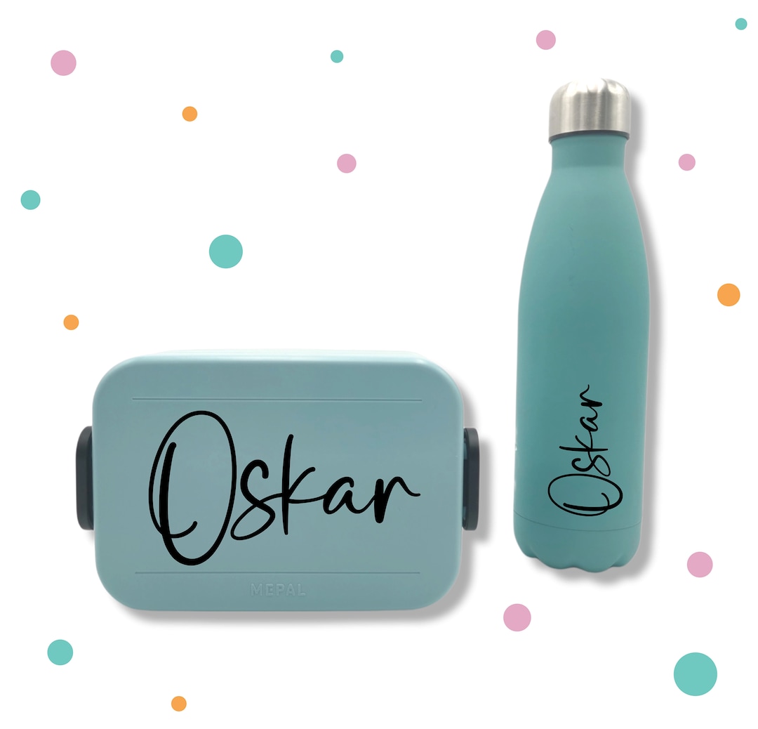 Sticker for Bread Box * With Name in Cursive * Desired Color * 4 Cm X ...