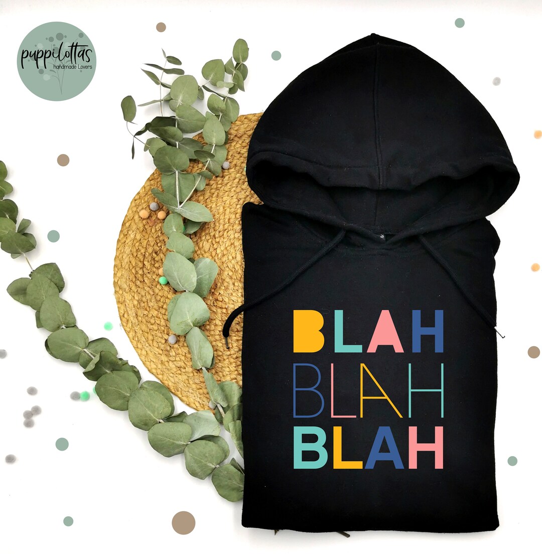 Ironing Picture BLAH BLAH BLAH Brush Colorful or Desired Color - Etsy