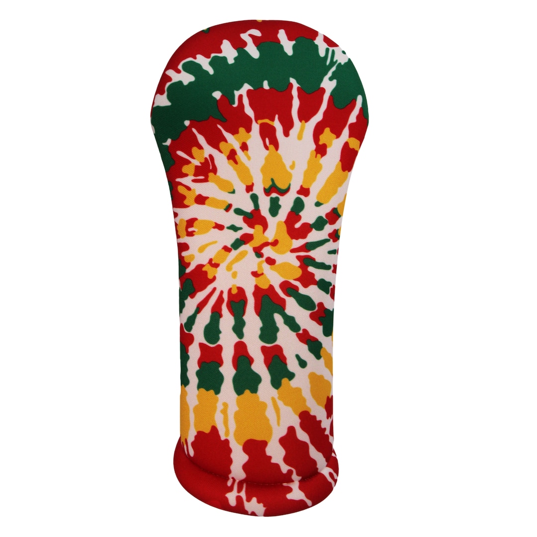 Rasta Tie Dye Golf Club Headcovers With Corresponding Numbers for ...