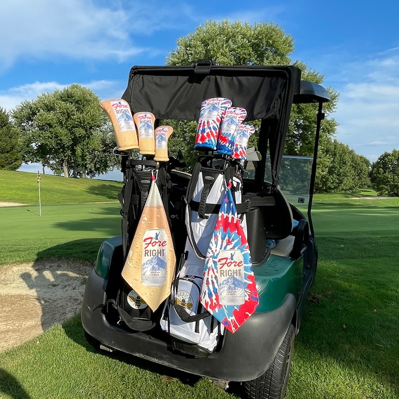 Fore Right Beer Golf Club Headcovers for Driver, Fairway, Hybrid Sizes ...