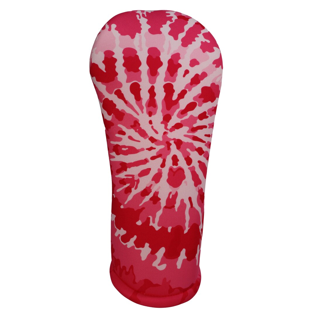 Pink Tie Dye-golf Club Headcovers W/ Corresponding Number for Driver ...