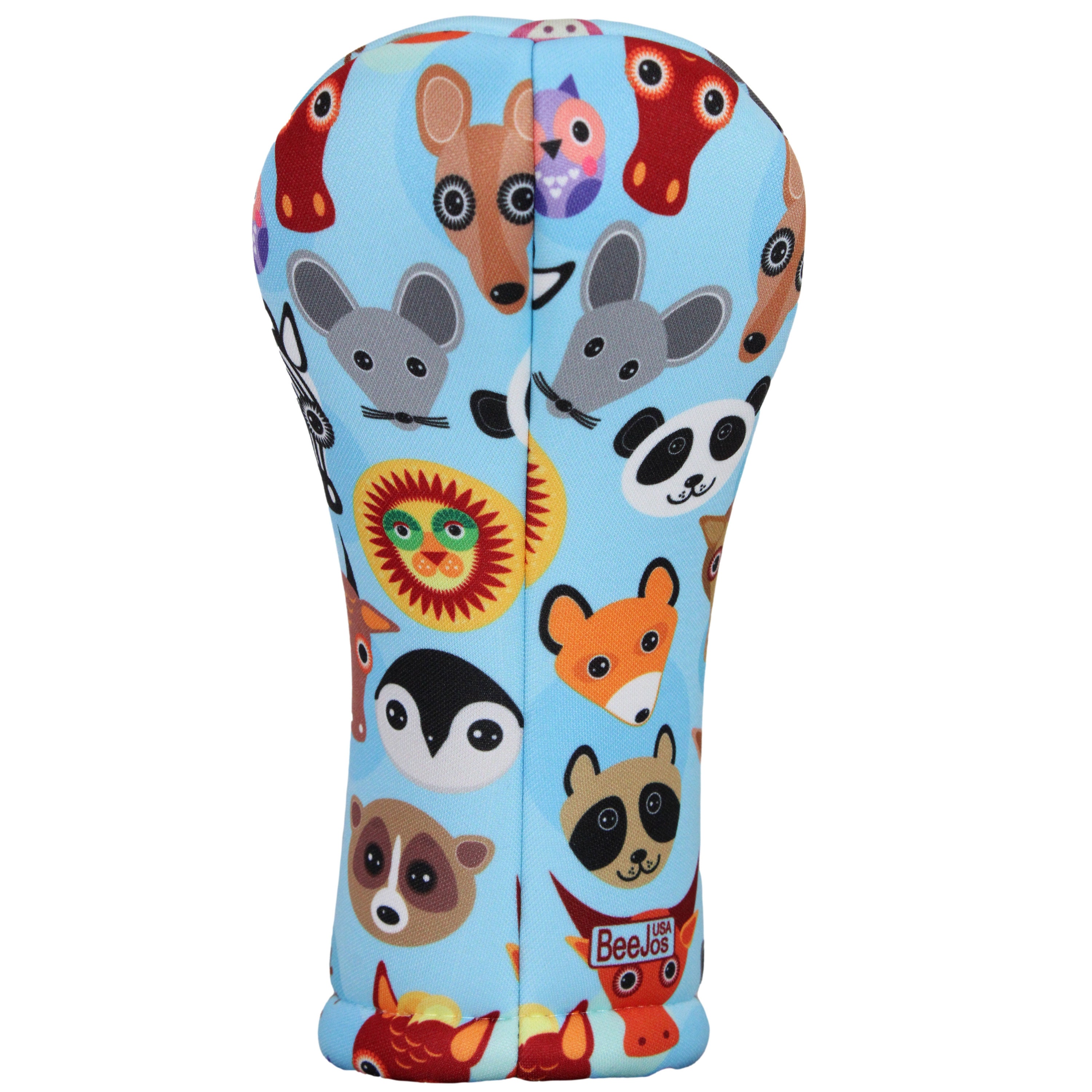Blue Safari Animals-golf Club Headcovers W/ Corresponding - Etsy