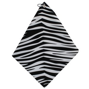 Women's Zebra Print-golf Club Headcovers W/ Corresponding Number for ...