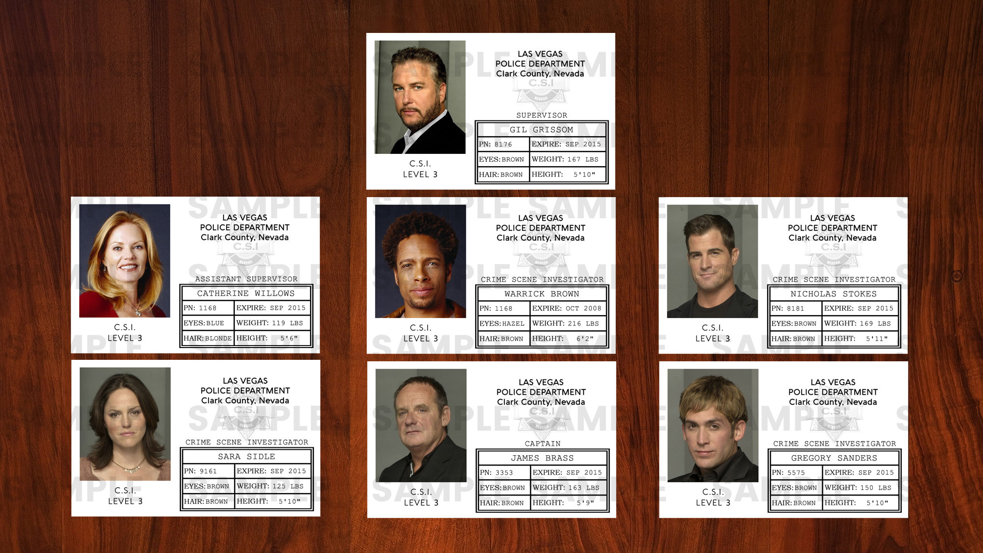 CSI: Crime Scene Investigation Cosplay ID Badge - Etsy