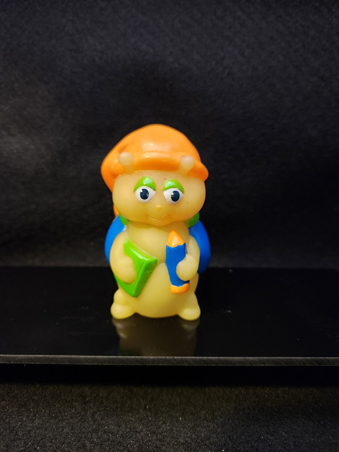 Glo Bookbug Glo Friends Figure Vintage Glow Bookworm Friend Glow-in-the ...