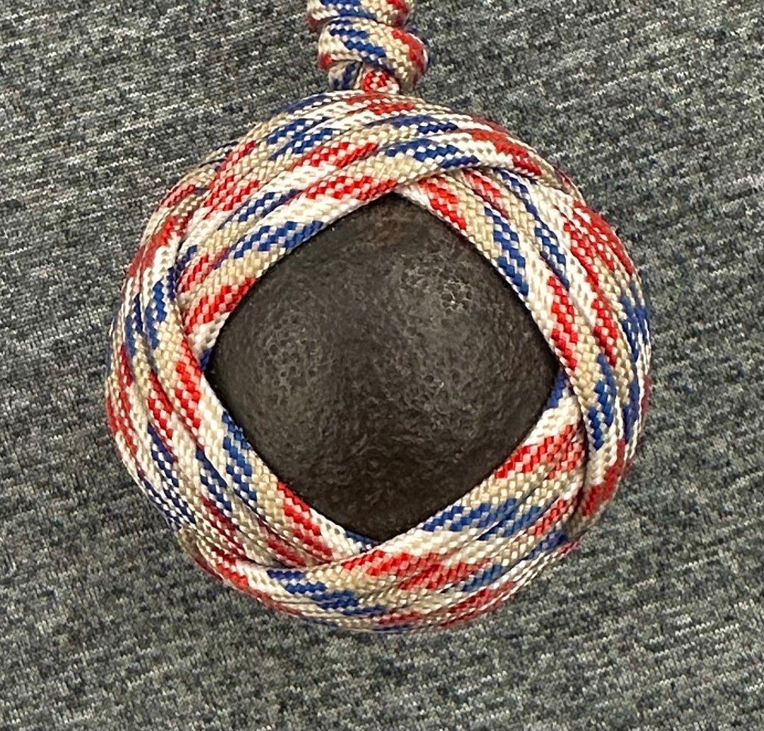Paracord Celtic Knot Monkey Fist Antique Core - Etsy