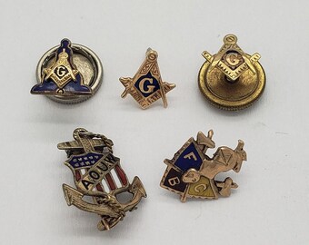 10k Gold Lapel Pin - Etsy