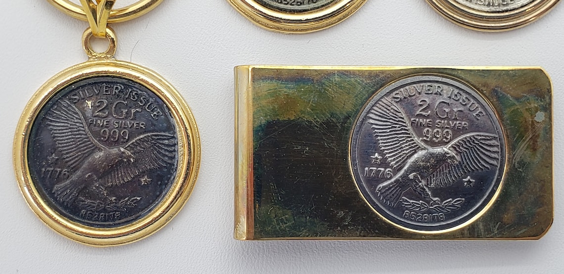 Estate Commemorative Silver Issue 2 Gram .999 Fine Silver - Etsy