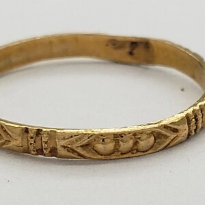 Estate Antique Victorian Era 10K Solid Gold Baby Child's Ornamental ...