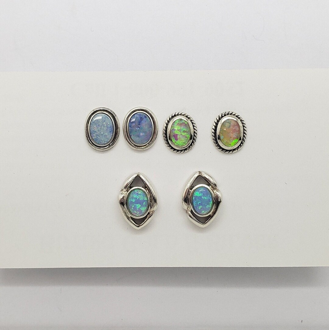 Vintage MARIE BEGAY Navajo Native American Solid Sterling Silver Pink ...