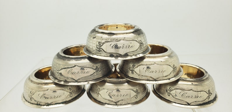 Antique Victorian Aesthetic Era Solid Coin Silver Round Salt Cellar ...
