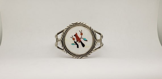Vintage BENJAMIN BECENTI Navajo Dishta Style Cardinal… - Gem