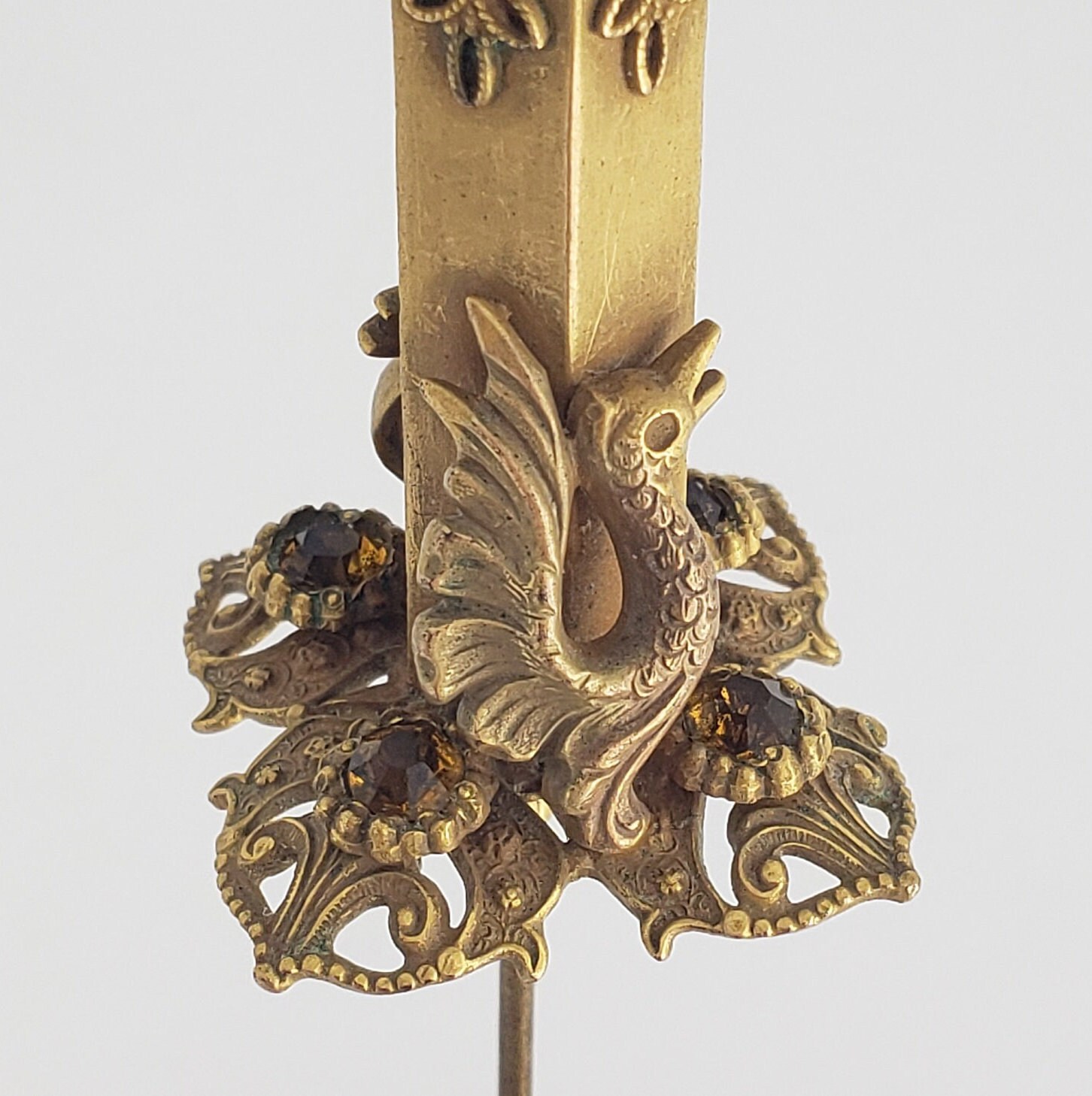 Antique Victorian Era 4-sided Dual Dragon Sword Hilt Shaped - Etsy