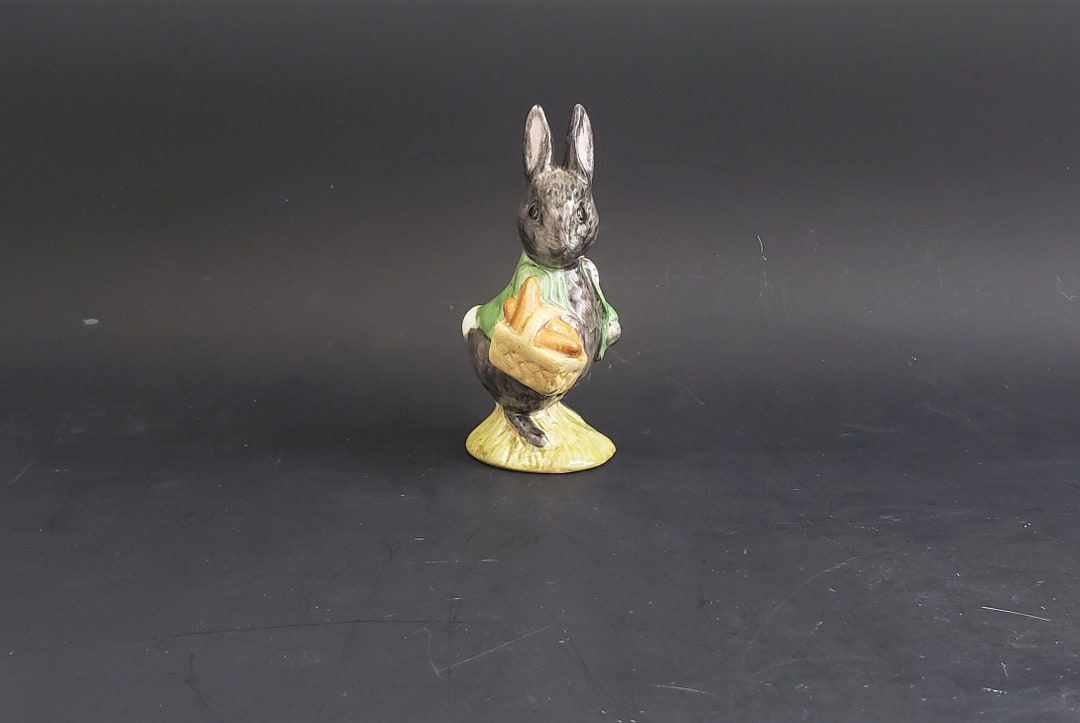 Beatrix Potter "little Black Rabbit" Figurine Collectible Statue 4-3/8 ...