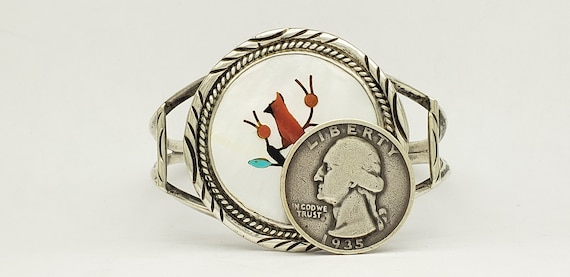 Vintage BENJAMIN BECENTI Navajo Dishta Style Cardinal… - Gem