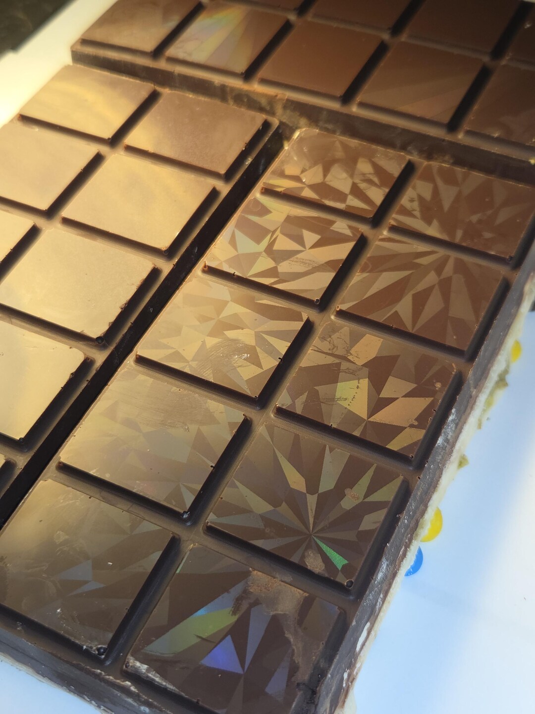Holographic Chocolate Bars With or Without Dubai Filling - Etsy