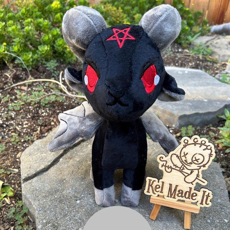 Stuffed Baphomet - Etsy