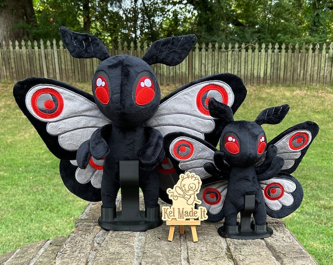 Mo - the Mothman Plush Toy - Etsy