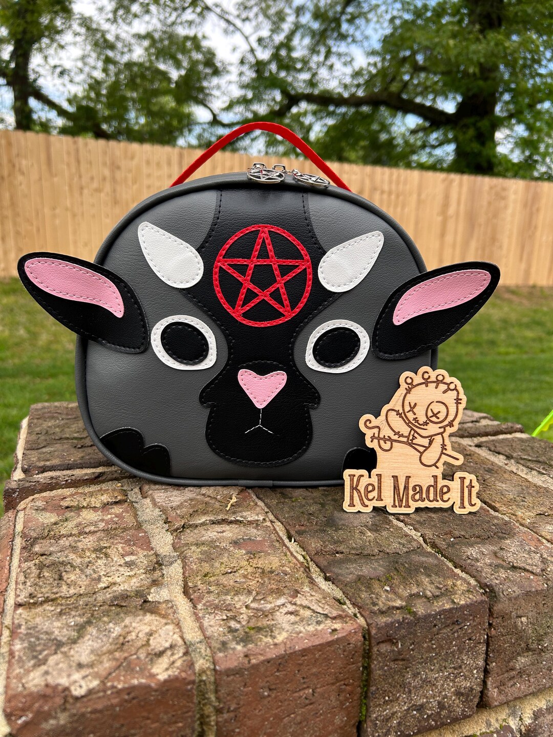 Baphomet Convertible Crossbody/backpack - Etsy