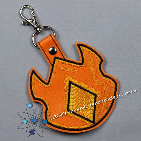 Volcano Badge - Etsy