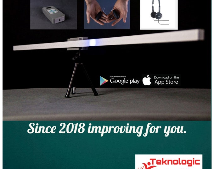 EMDR Light Bar + Buzzers / Bilateral Stimulation (BLS) / Adjustable ...