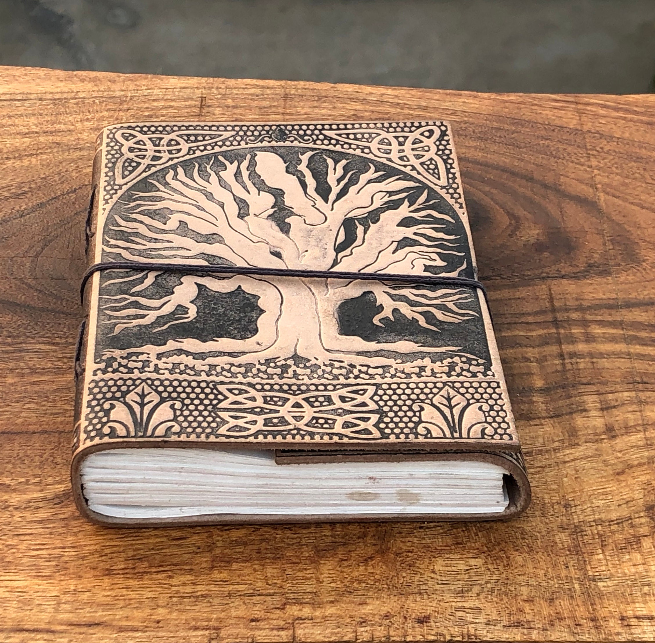 Tree of Life Leather Journal Refillable Journal Leather - Etsy Canada